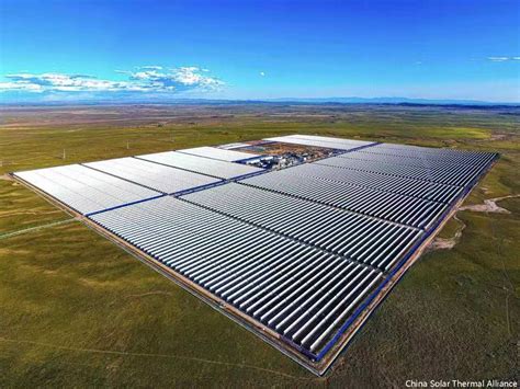 Mongolian Concentrated Solar Power Generated Round The Clock China