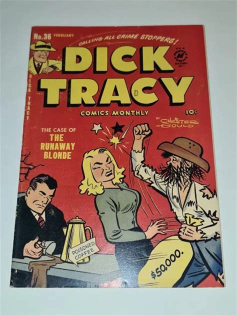 Dick Tracy Comics Monthly Fn February Harvey Comics Eur Picclick It