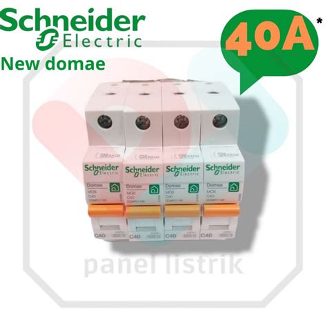 Jual Schneider MCB Domae 1 Phase 40 Sekring Listrik 1p 40 Ampere