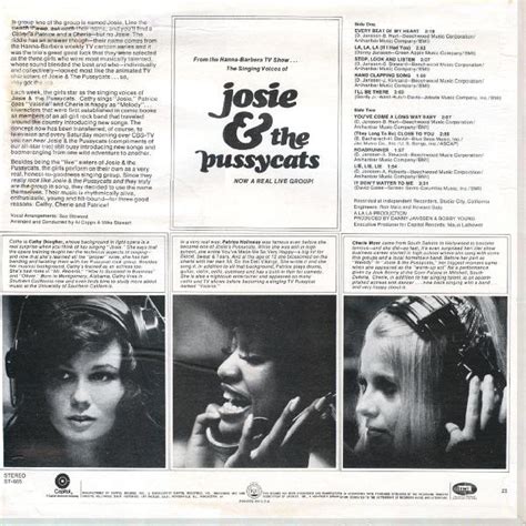 Pop Focus The Live Action Josie And The Pussycats With Cheryl Ladd