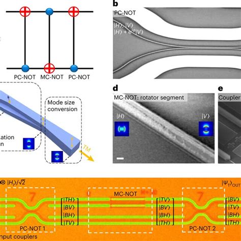 Pdf A Chip Scale Polarization Spatial Momentum Quantum Swap Gate In