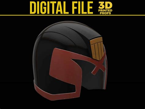 Dredd Helmet Judge Dredd 2012 Helmet 3d Printed Props