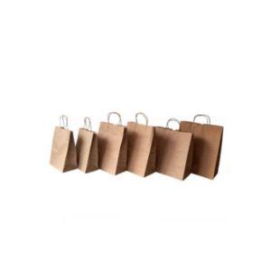 Sacola De Papel Kraft Personalizada Chambo Brindes