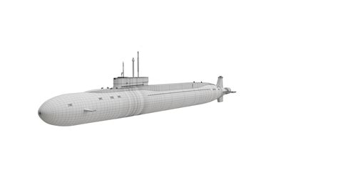Knyaz Vladimir Borei Class Submarine 3d Turbosquid 1692615