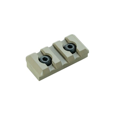 Timber Creek 3 Slot Picatinny Rail Section M Lok Fde Flat Dark