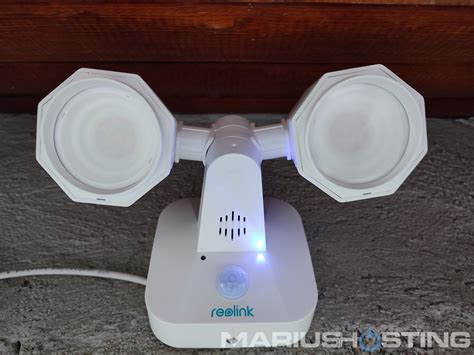 Reolink PoE Floodlight Review Marius Hosting