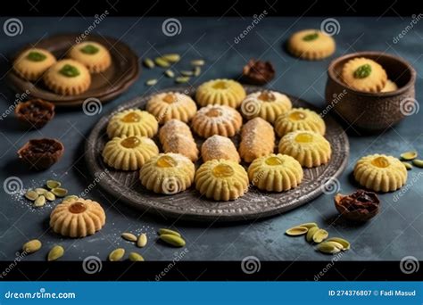 Desserts Eid Al Fitr Eid Al Adha Kahk Eid Cookies Arabic Filled