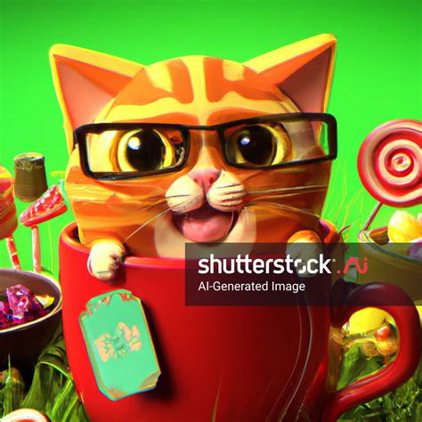 Animated Character 3d Image Orange Nerd Ai Generated Image 2356642885