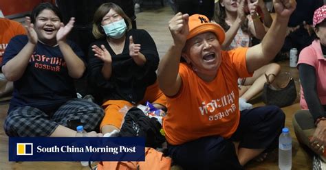 Pro Democracy Pheu Thai Move Forward Party Open Up Big Election Lead