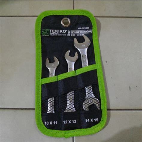TEKIRO Kunci Pas Set 3 Pcs Ukuran 10 15 Mm Lazada Indonesia
