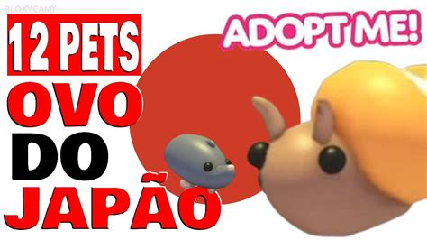 NOVA ATUALIZAÇÃO ADOPT ME 12 PETS DO OVO DO JAPÃO ADOPT ME Roblox