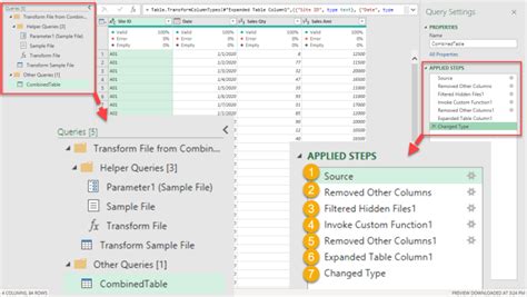 Combine Files In A Folder With Power Query In Excel Wmfexcel