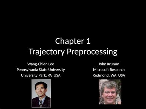 Pptx Chapter 1 Trajectory Preprocessing Dokumentips