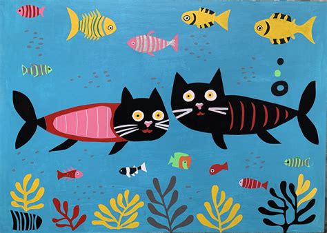 Cat Art Catfish Album On Imgur