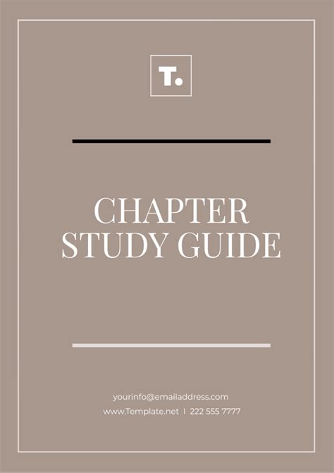 free chapter templates and examples edit online and download