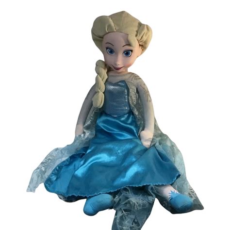 Disney Frozen Princess Elsa Plush Large Doll S