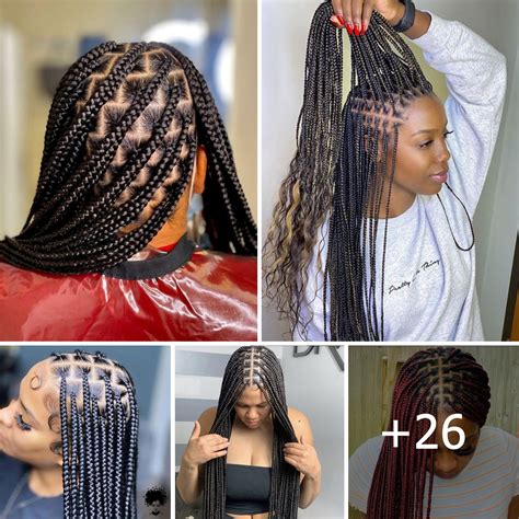 Knotless Braids Unusual Looks To Wear This Year Explore Trending