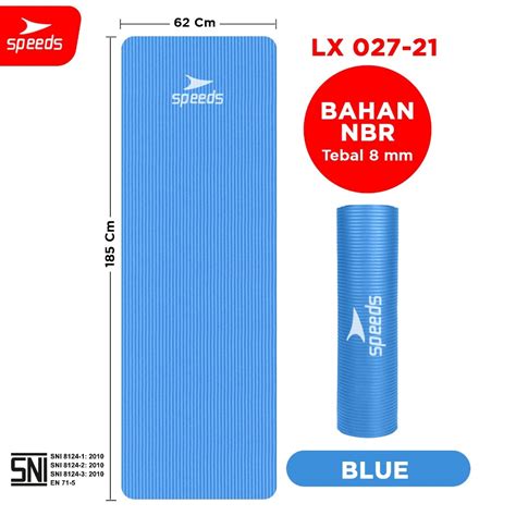 Jual Speeds Matras Yoga Mat Olahraga Senam Lantai Meditasi Gym Fitness