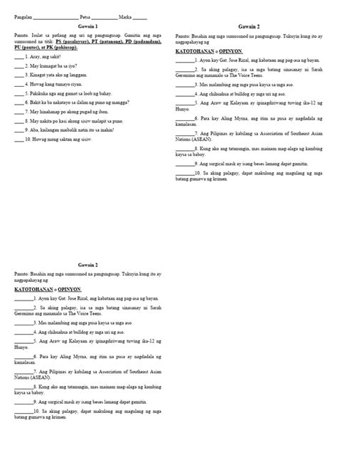 Pangalan Pdf