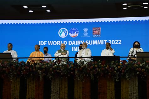 India News Modi Inaugurates World Dairy Summit 2022 Idf Wds 2022