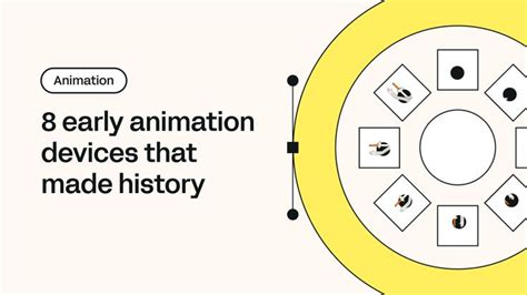 An Animation Device That Is Made To Look Like A Circle With Pictures On