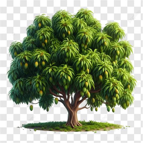 망고 나무는 흰색 배경에 고립 망고나무 고립된 흰색 배경에 Png 일러스트 및 이미지 에 대한 무료 다운로드 Pngtree