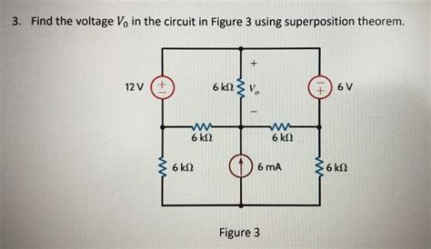 Solved Find The Voltage V In The Circuit In Figure Chegg