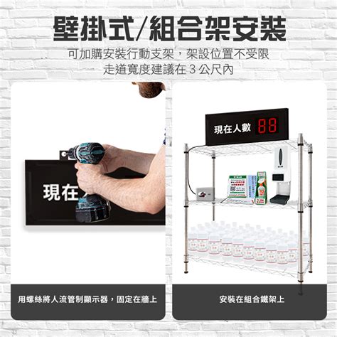 來客數人數統計 人流控制 人流控管 電子板 計數器 計數顯示器 場內人數計算 入場人數計算 180 Cc99 Pchome 24h購物