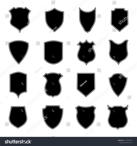 Blank Military Shield