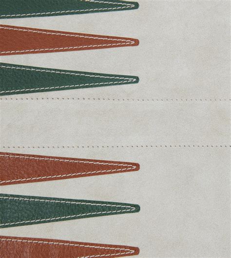 Suede And Leather Backgammon Set Drakes