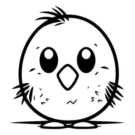 Premium Vector Cute Bird Isolated On A White Background Vector
