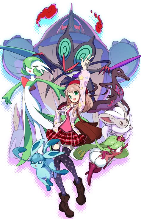 Gardevoir Gloria Gengar Glaceon Tsareena And 5 More Pokemon And 1