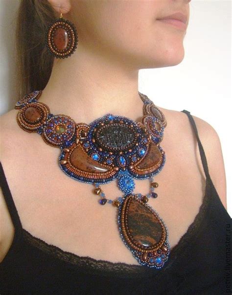 Колье бусы ручной работы Ярмарка Мастеров ручная работа Колье и серьги Терракота