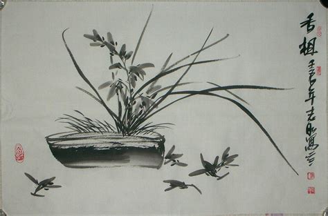宋画小品兰花 宋画小品花卉 第10页 大山谷图库