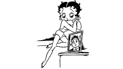 Dibujo De Betty Boop Para Colorear Y Pintar 11722