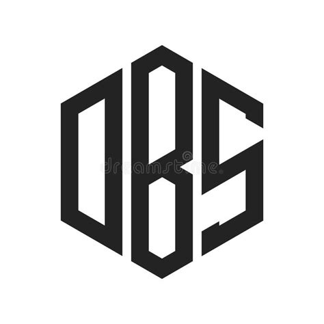 Dbs Logo Design Initial Letter Dbs Monogram Logo Using Hexagon Shape