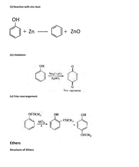 Important Notes Of Chemistry For Neet Jee Alcohols Phenols And