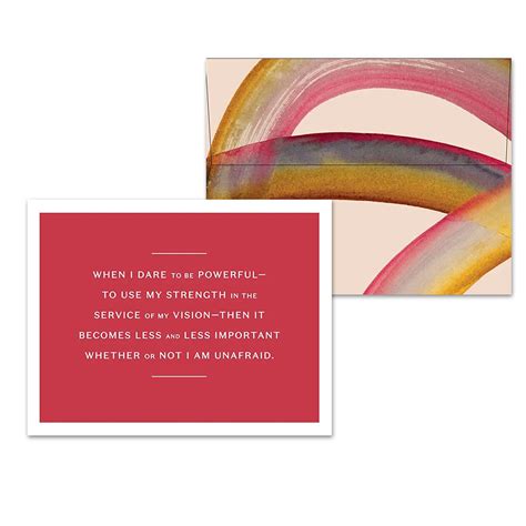 Audre Lorde Notecards Set Of 12 Cac Design Store