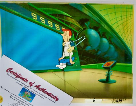 The Jetsons Original Animation Production Cel Hanna Barbera Etsy