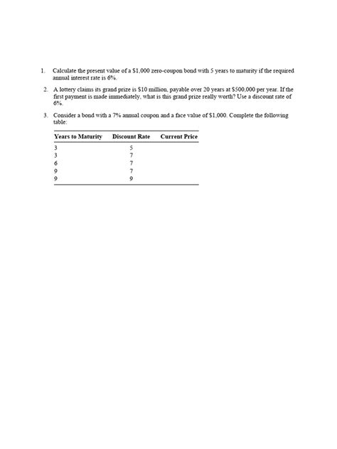 topic 2 tutorial problems pdf bonds finance interest rates