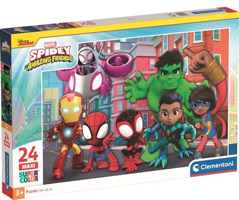 Clementoni Spidey And His Amazing Friends Pussel 24 Bitar 24249