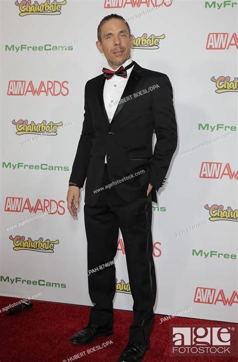 Adult Film Actor Mick Blue Attends The Adult Video News Awards AVN Awards Stock Photo Picture
