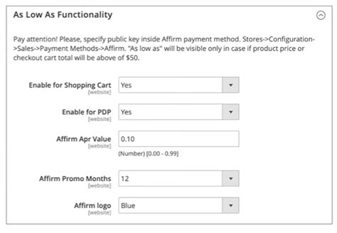 Platform Integrations Magento 2 Affirm Canada English
