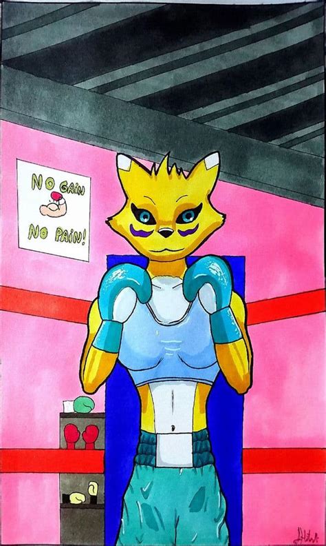 Renamon Alternative Attire By Roger Redcliffe On Deviantart