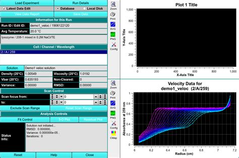 Paramertically Constrained Spectrum Analysis Navigating Ultrascan