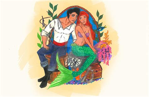 Disney Couple Ariel And Eric By Cyrenization On Deviantart
