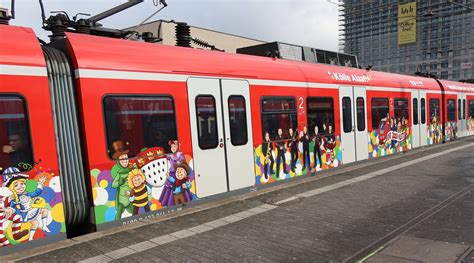 Karnevals S Bahn in Köln Martin Ueding