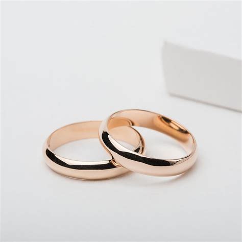 Обручка золота класична 1ОК025 в 2025 г Современные обручальные кольца Золотые обручальные