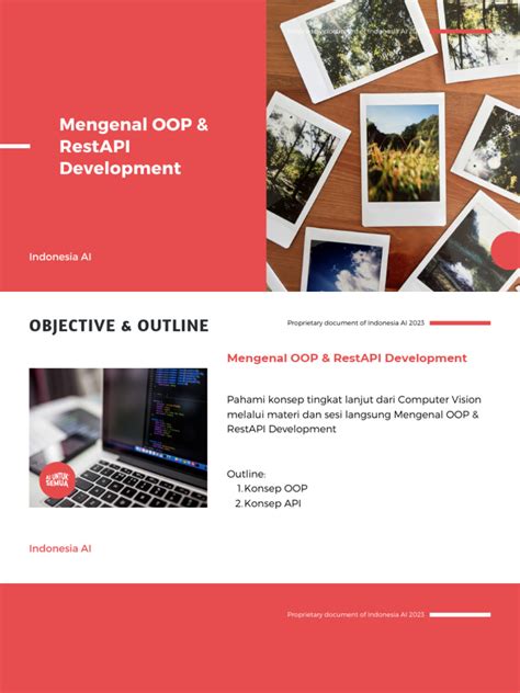 Mengenal Oop And Rest Api Development Pdf Seni Komputer