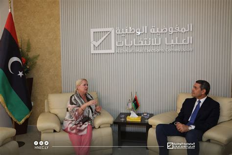 وكالة الأنباء الليبية السفيرة الكندية تطّلع على جاهزية مفوضية